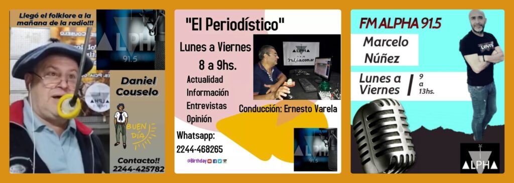 Este 1 de mayo sentí la mañana de la 91.5 y ¡EN VIVO! – Alpha 91.5 Mhz